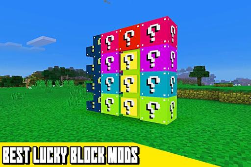 دانلود برنامه Lucky Block Mod Bedwars For Mcpe اندروید بازار