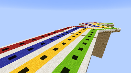 دانلود بازی Lucky Block Race Map For Mcpe اندروید بازار