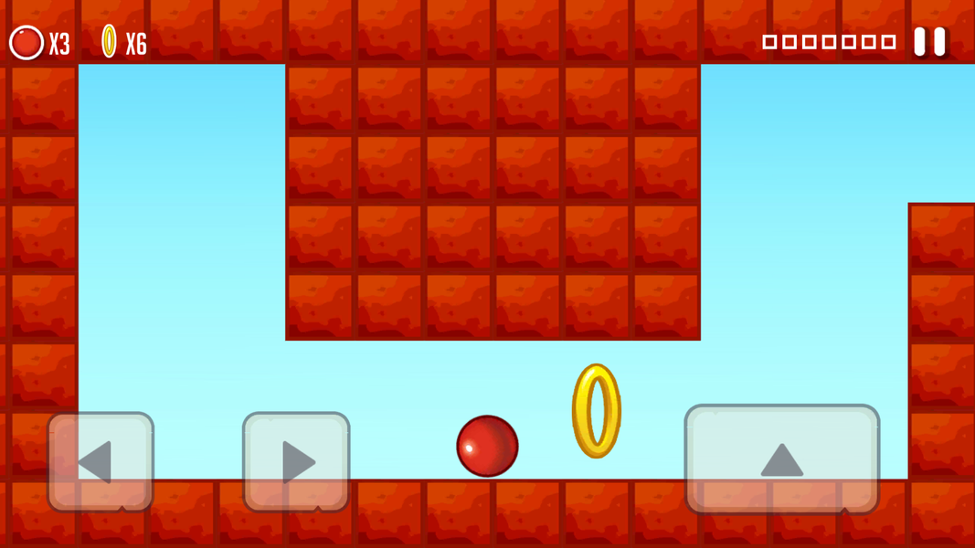 دانلود بازی Red Bounce Ball Adventure اندروید بازار