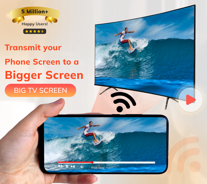 دانلود برنامه Projector Tv Cast Hd Mirror اندروید بازار