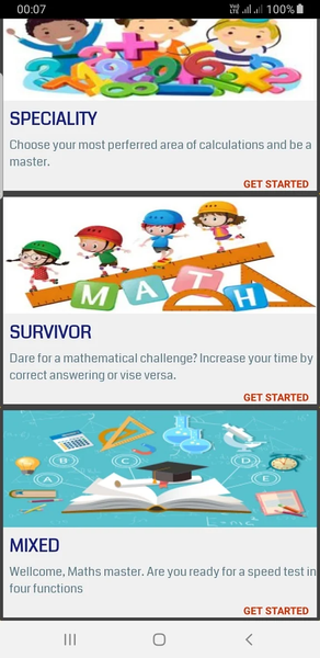 دانلود برنامه Speedy Math اندروید | بازار