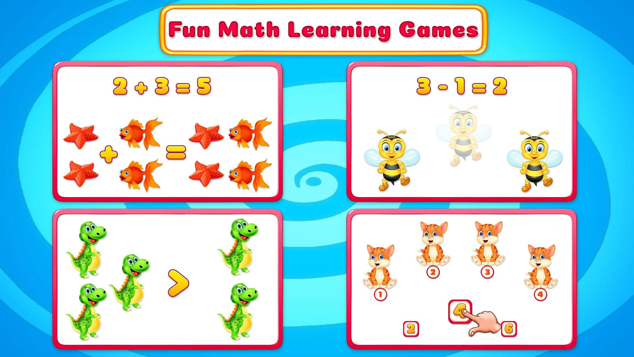 دانلود بازی Math Mania Counting & Learning اندروید | بازار
