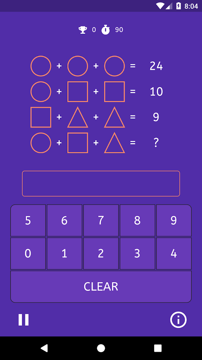دانلود بازی Brain Math - Puzzle, Riddles & اندروید | بازار