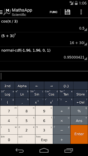 دانلود برنامه Mathsapp Scientific Calculator اندروید بازار