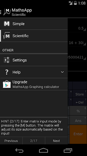 دانلود برنامه Mathsapp Scientific Calculator اندروید بازار