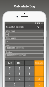 برنامه Logarithm Calculator - دانلود | کافه بازار
