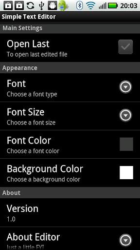 دانلود برنامه Simple Text Editor اندروید | بازار