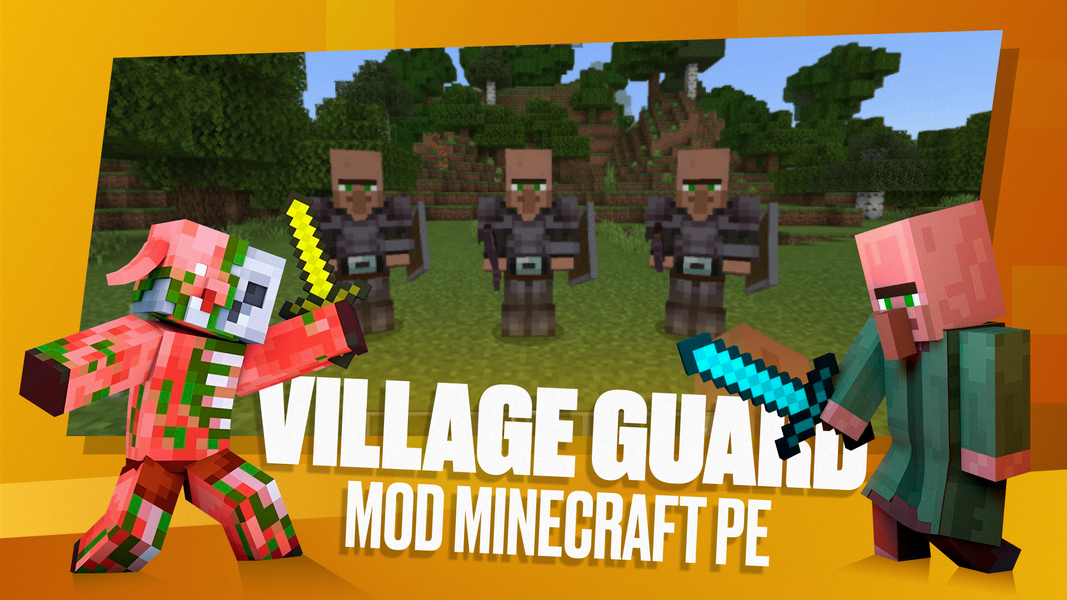 دانلود برنامه Villager Minecraft Guard Mod اندروید بازار