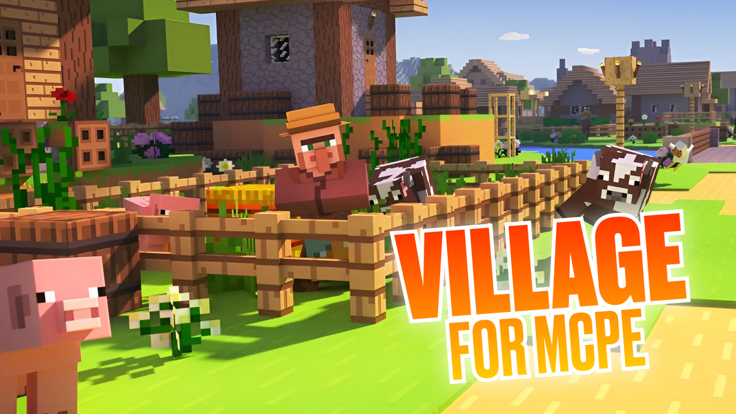 دانلود برنامه Village For Mcpe Mincraft Mod اندروید بازار