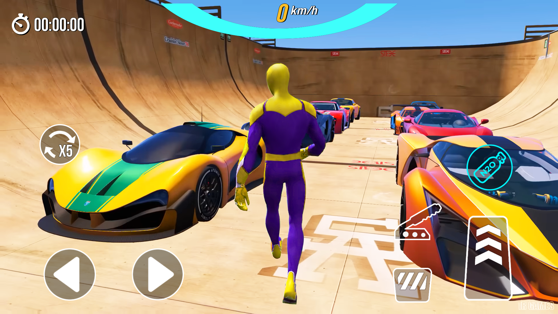 دانلود بازی Mega Ramp Jump: Car Racing اندروید | بازار