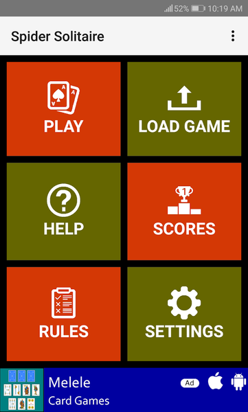 دانلود بازی Spider Solitaire اندروید بازار