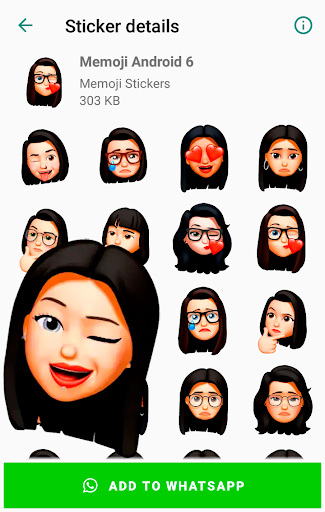 دانلود برنامه Memoji Stickers For Android Whatsapp Wastickerapps