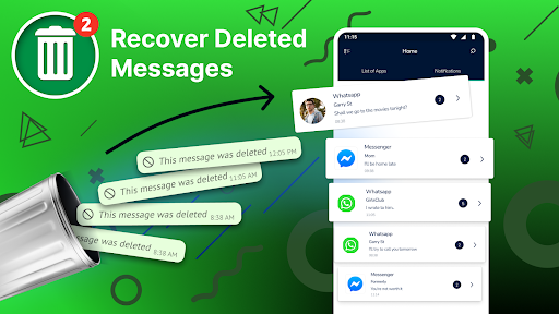 دانلود برنامه Deleted Messages Recovery اندروید بازار