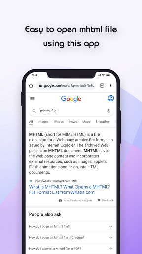 دانلود برنامه MHT/MHTML Viewer اندروید | بازار