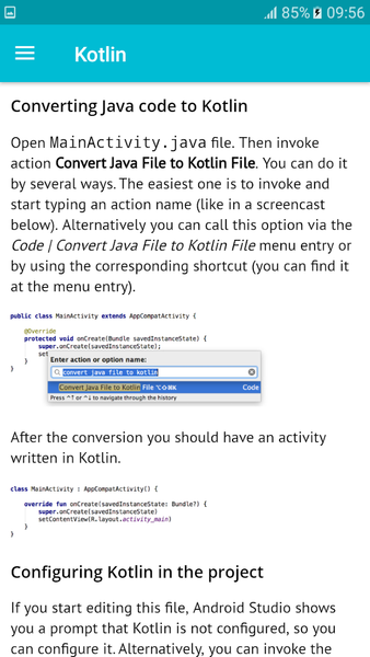 دانلود برنامه Kotlin Tutorial اندروید | بازار