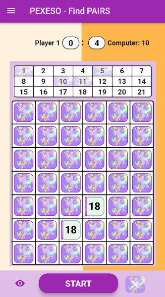 دانلود بازی Find PAIRS - against computer اندروید | بازار