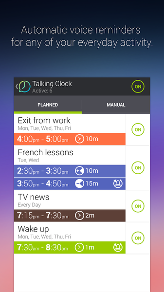 دانلود برنامه Talking Clock And Timer Free اندروید بازار