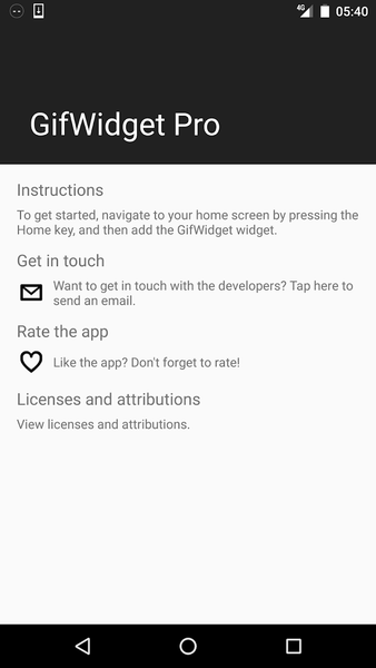 دانلود برنامه GifWidget animated GIF widget اندروید | بازار