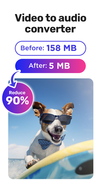 دانلود برنامه Video To Audio Mp۳ Converter اندروید بازار