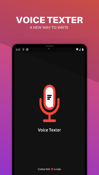 دانلود برنامه Voice Texter - Speech to Text اندروید | بازار