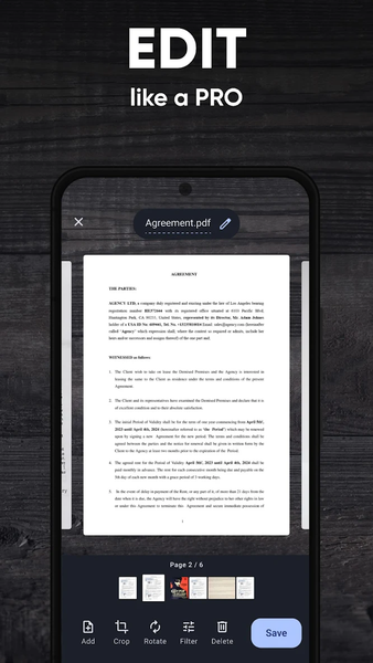 دانلود برنامه Scanner App Scan Pdf Document اندروید بازار