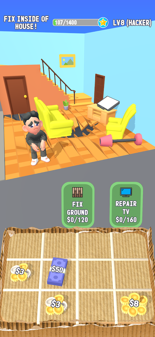 دانلود بازی Street Life Merge Tap Clicker اندروید بازار