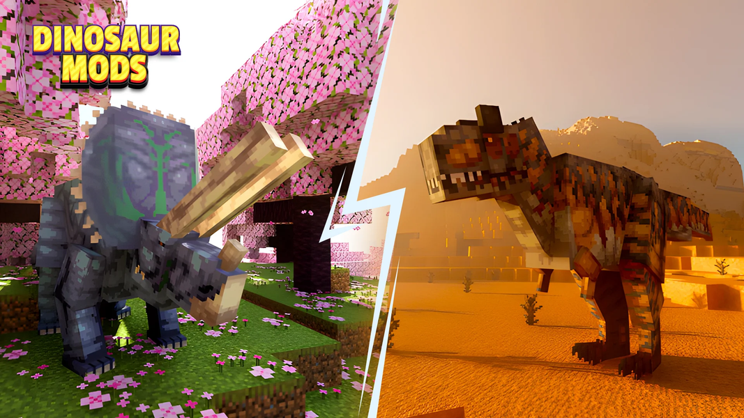 دانلود برنامه Dinosaur Jurassic Craft Mod اندروید بازار
