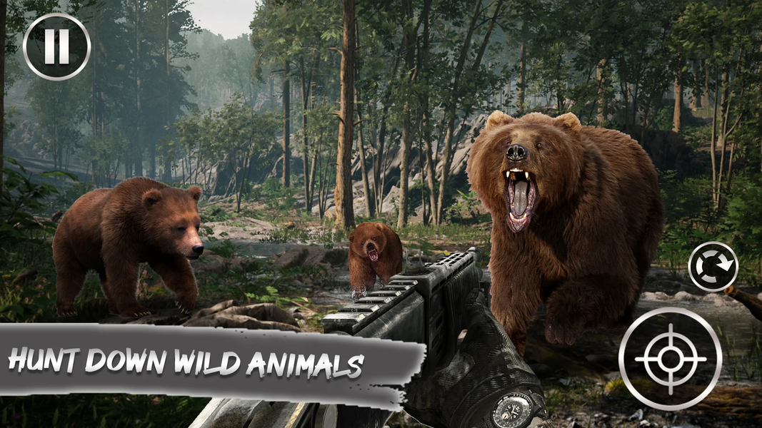 دانلود بازی Deer Hunting Game ۳d Simulator اندروید بازار