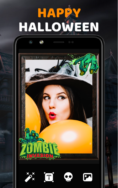 دانلود برنامه Halloween Photo Editor 2024 اندروید بازار