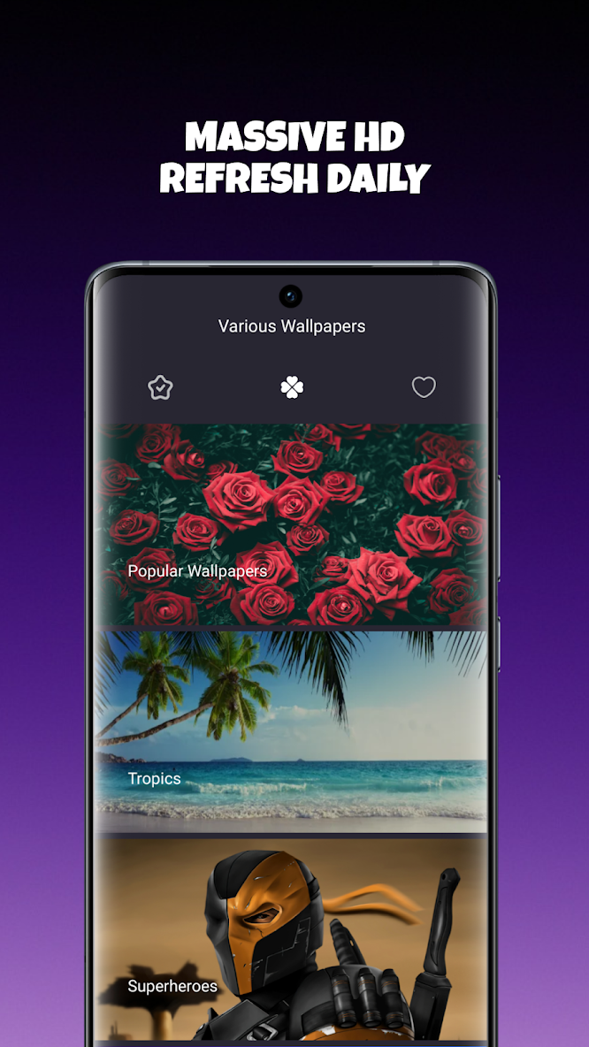 دانلود برنامه Various Wallpapers اندروید بازار