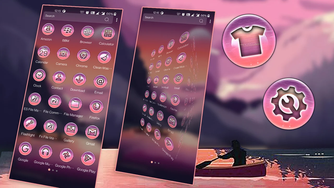 دانلود برنامه Sunrise Drawing Theme اندروید بازار