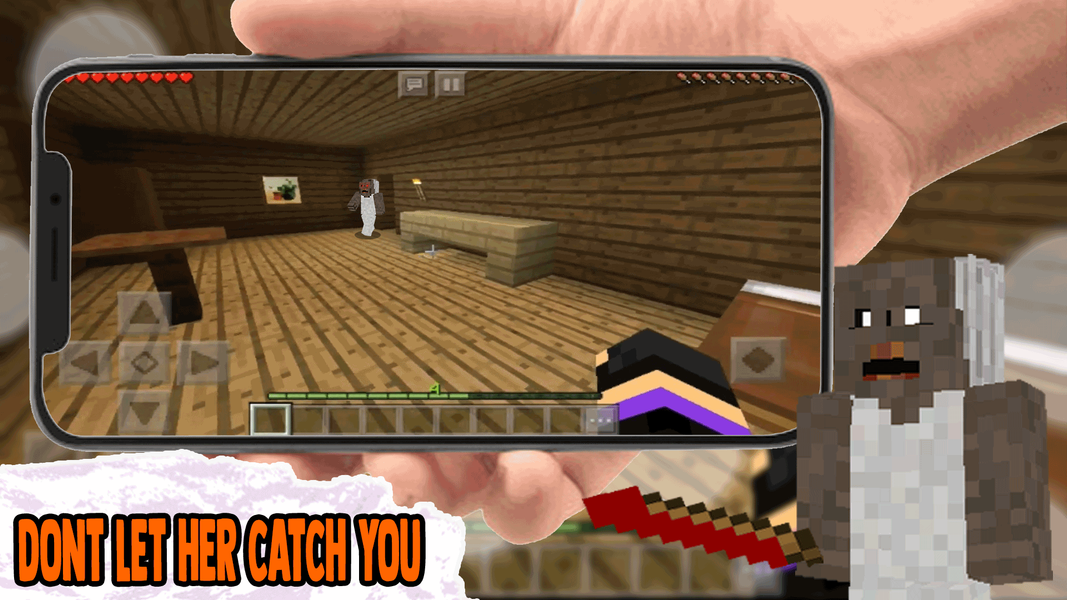 دانلود برنامه Mcpe Granny Mod اندروید بازار
