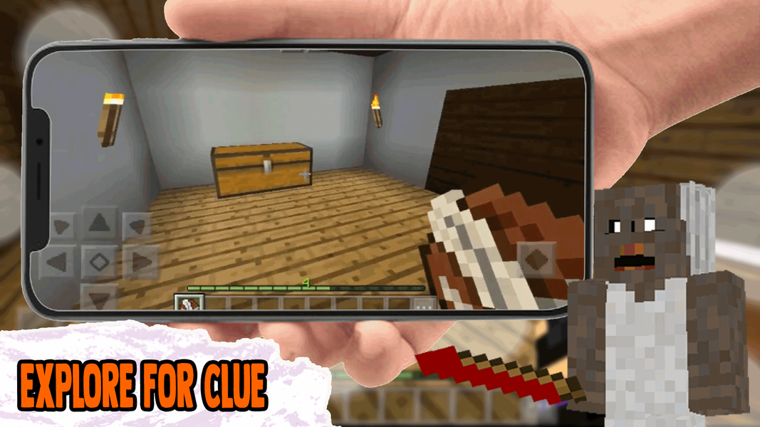 دانلود برنامه Mcpe Granny Mod اندروید بازار