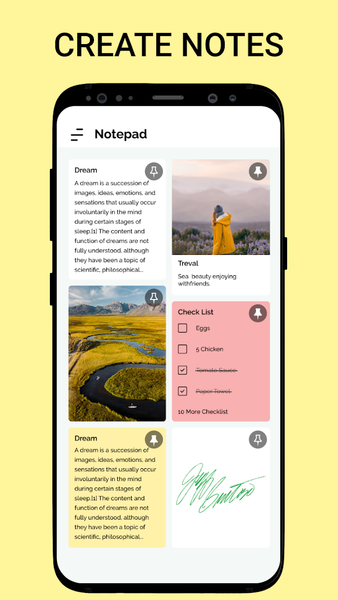 دانلود برنامه Notes To Do List Notepad اندروید بازار