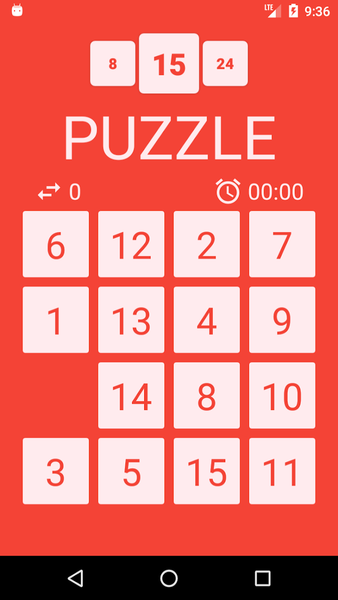 دانلود بازی Fifteen Puzzle اندروید | بازار