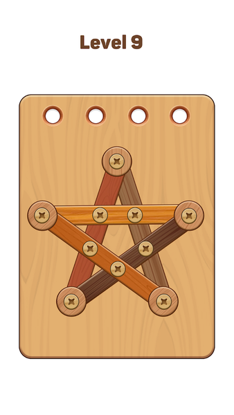 دانلود بازی Wood Nuts And Bolts Wood Puzzle اندروید بازار