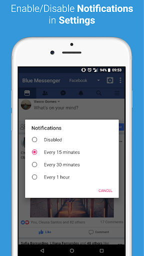 دانلود برنامه Blue Messenger اندروید | بازار