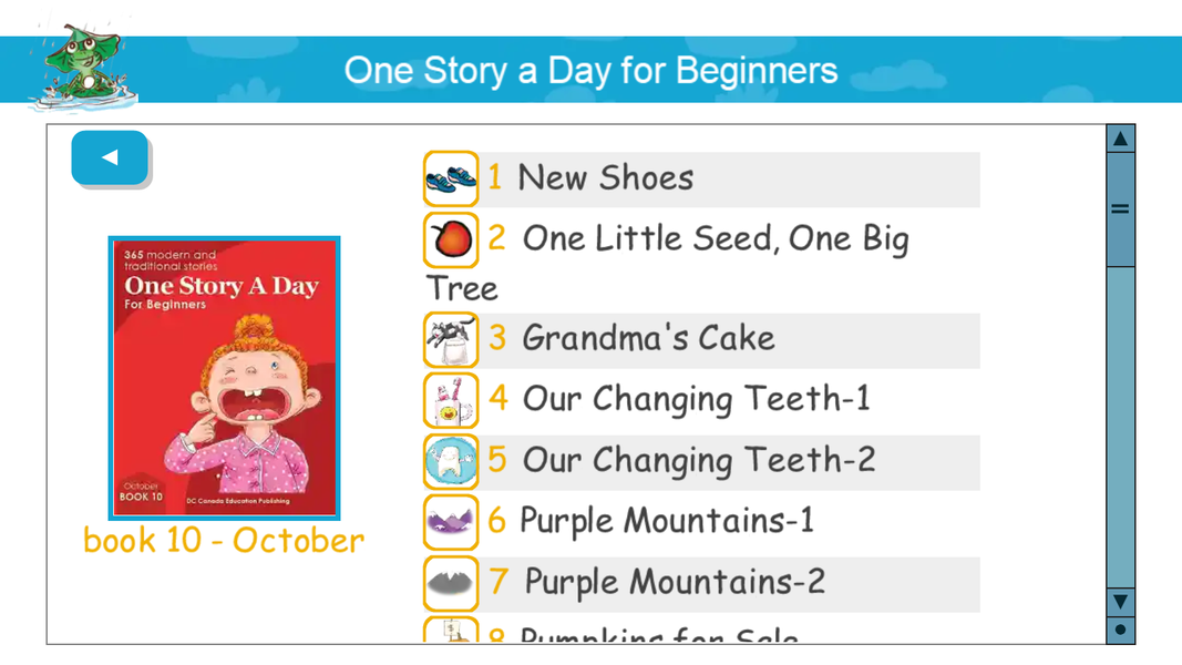دانلود برنامه One Story a Day -for Beginners اندروید | بازار