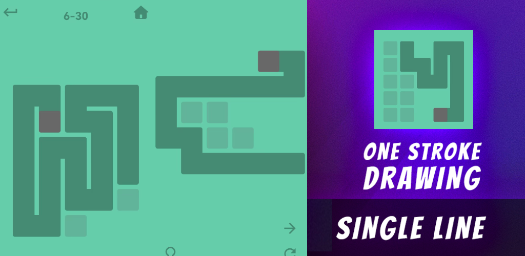 دانلود بازی One Stroke Drawing اندروید بازار