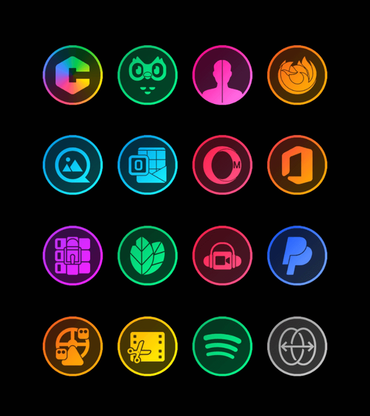 دانلود برنامه Circle Clear Icon Pack اندروید بازار