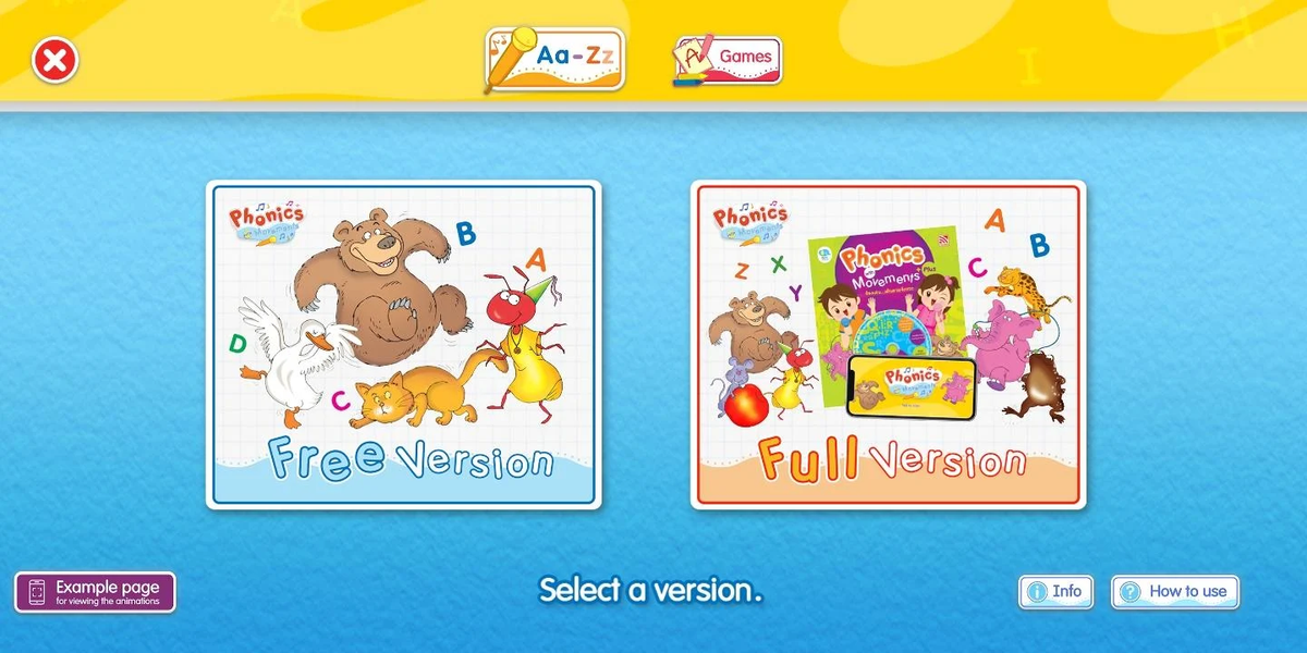 دانلود برنامه Phonics With Movements اندروید بازار