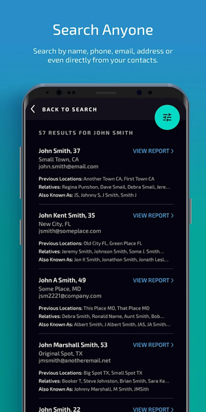 دانلود برنامه PeopleFinders: People Search اندروید | بازار
