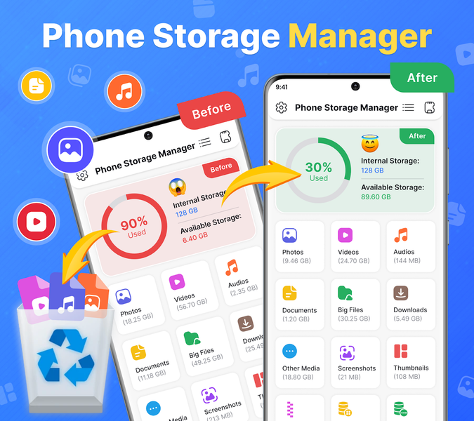 دانلود برنامه Phone Storage: Scan & Manage اندروید | بازار