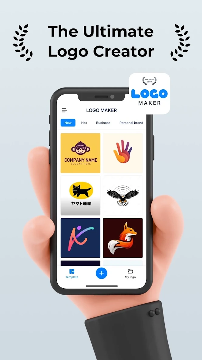 دانلود برنامه Logo Maker Logo Creator Shop اندروید بازار