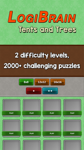 دانلود بازی LogiBrain Tents and Trees اندروید | بازار