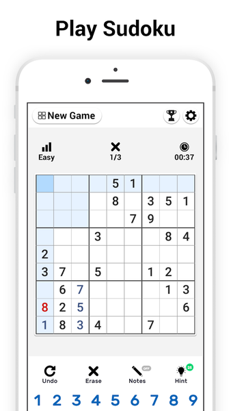 دانلود برنامه Sudoku Classic Puzzle Game اندروید بازار