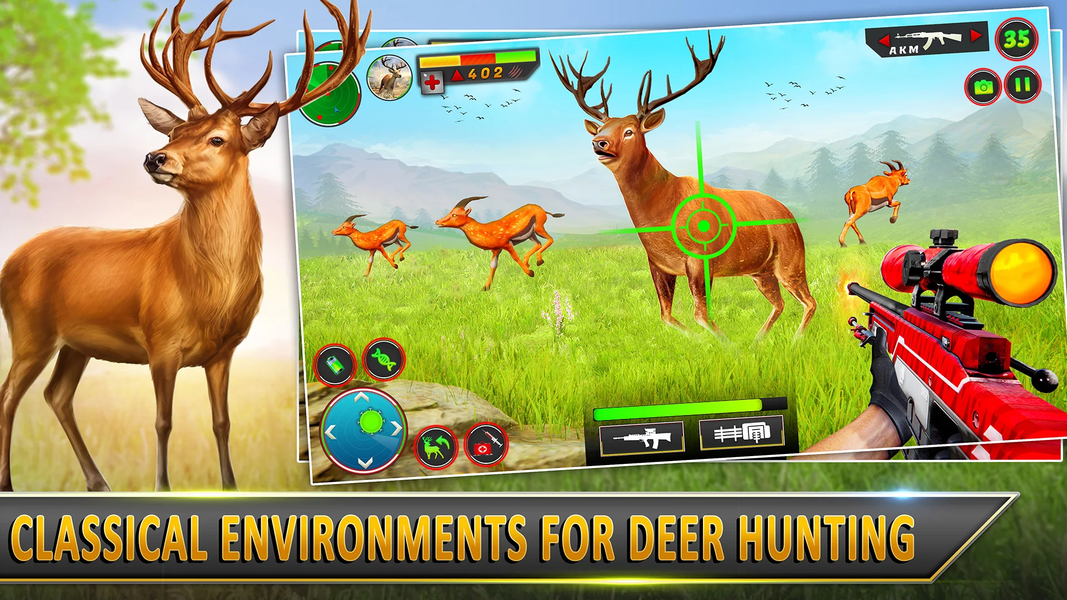 دانلود بازی Jungle Deer Hunting Games اندروید بازار