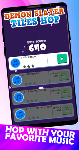 دانلود بازی Demon Slayer Tiles Hop اندروید بازار