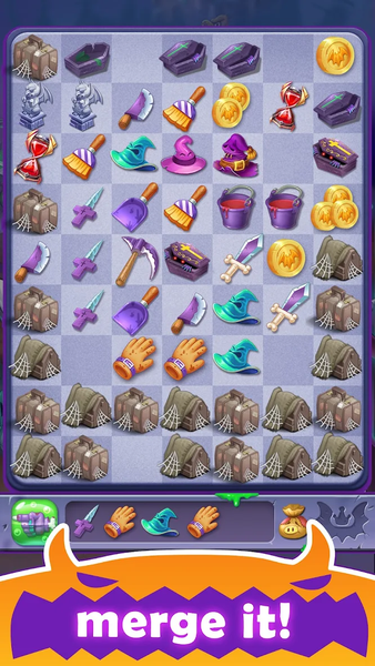 دانلود بازی Spookyville Merge Game اندروید بازار