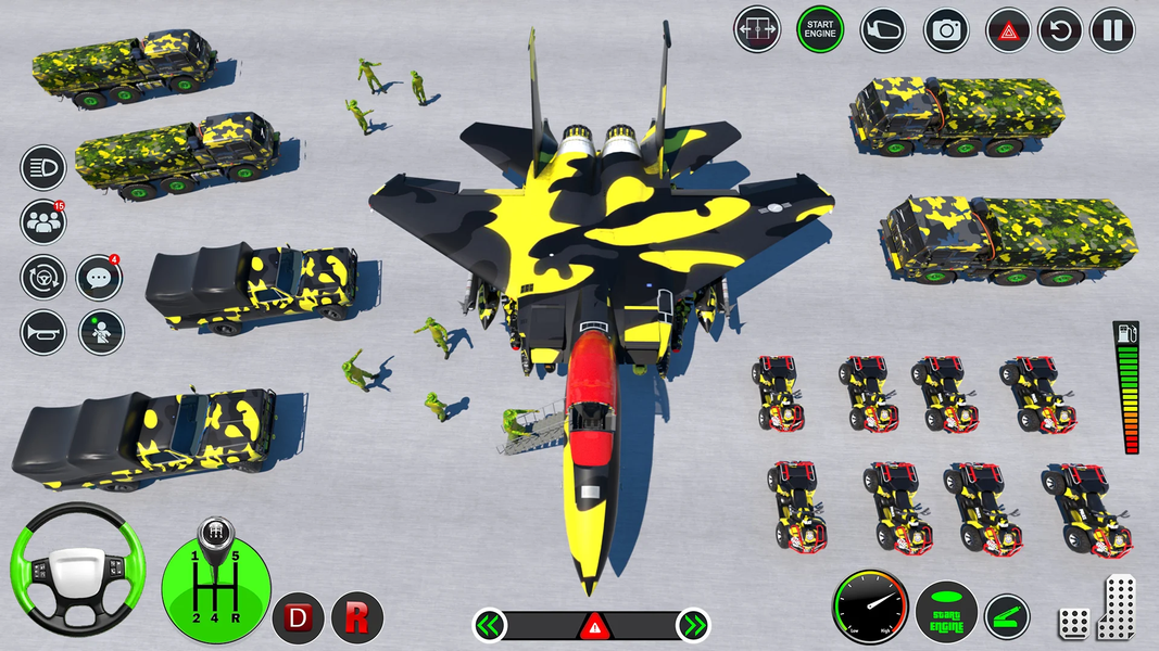 دانلود بازی Army Vehicle Driving Games ۳d اندروید بازار